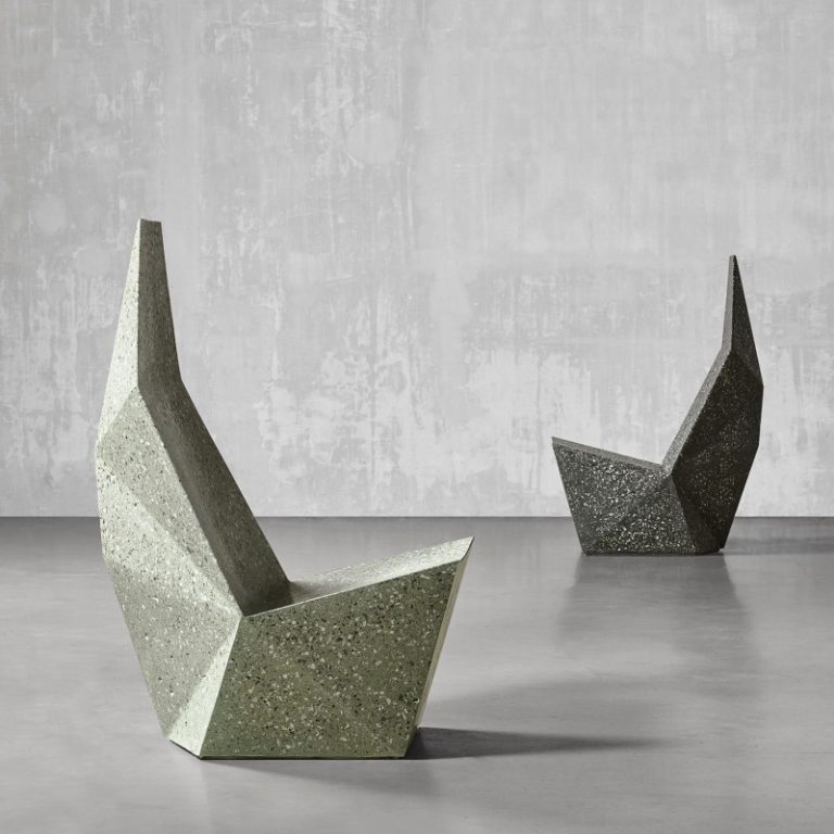 Concrete Chairs, The Sculptural and Unusual Trend